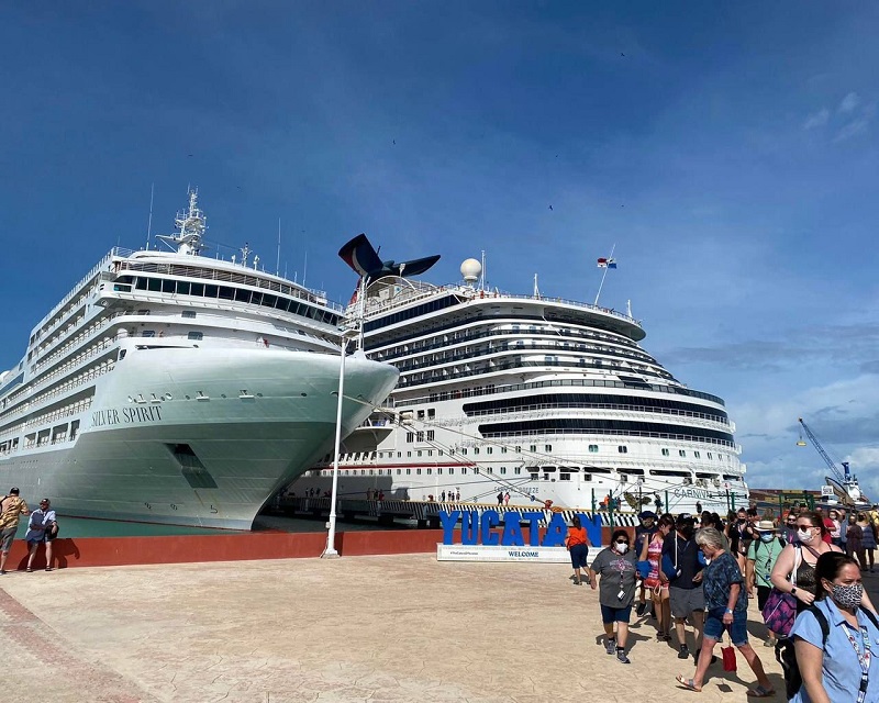 La actividad de cruceros continúa en Yucatán con la llegada de 3 ...