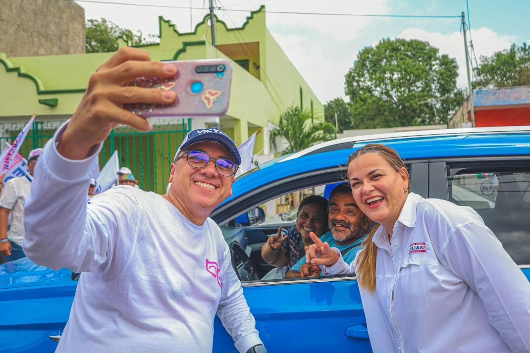 Víctor Hugo y Cecilia Patrón harán equipo por el oriente de Mérida ...