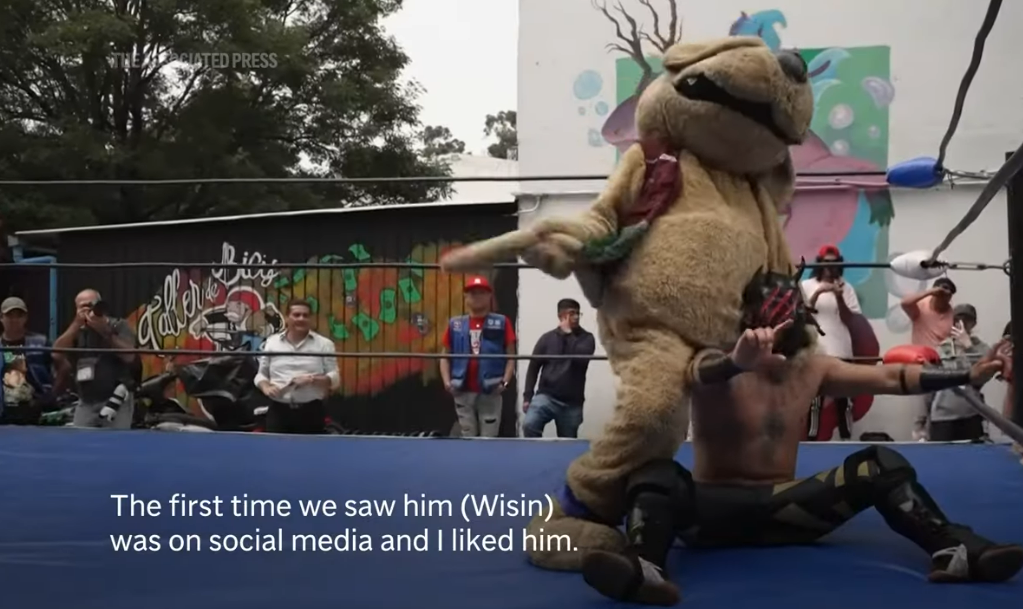 WISIN, EL PERRO LUCHADOR DE MÉXICO | Yucatan Directo