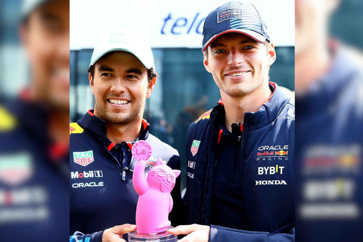 Checo Pérez y Max Verstappen reciben el premio “couple goals” de los MTV Miaw 2024 | Yucatan Directo